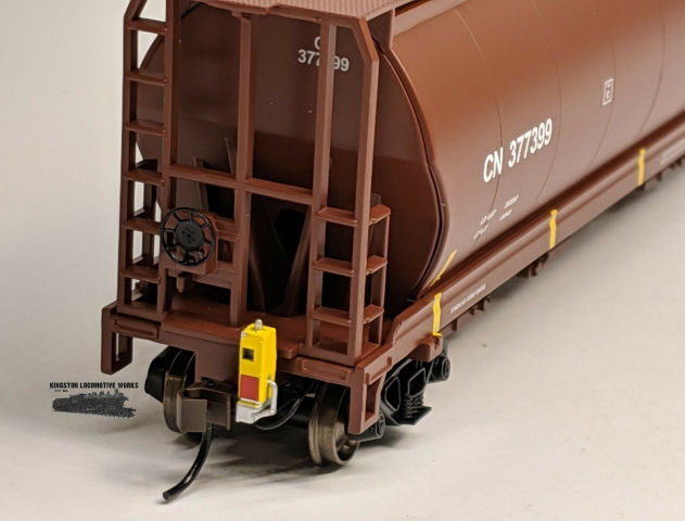 Bachmann 73803 HO Cylindrical Grain Hopper w/ EOT / FRED Flashing Light ...