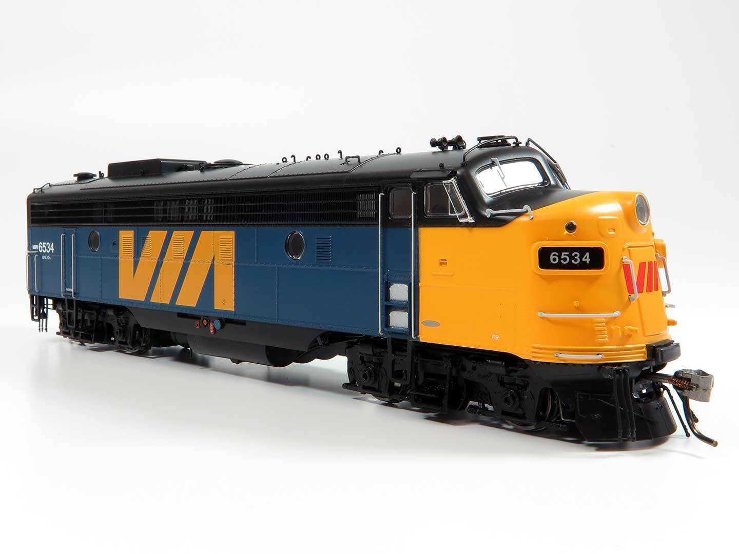 Rapido 220578 HO FP9A VIA Rail Canada w/ Nose Logo #6534 DCC/Sound For ...