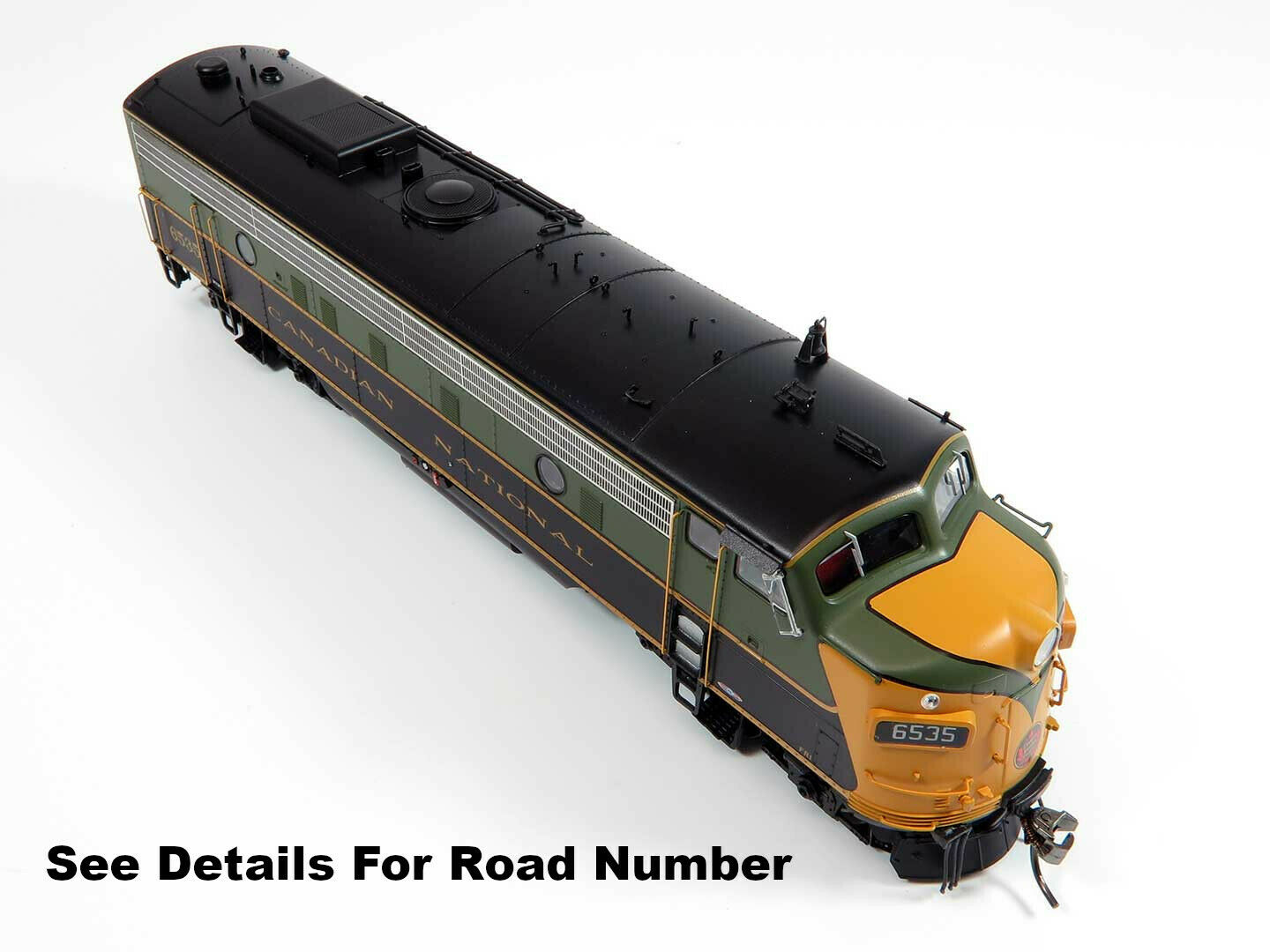Rapido 220571 HO FP9A - Canadian National / CN 1954 Green/Gold #6535 ...