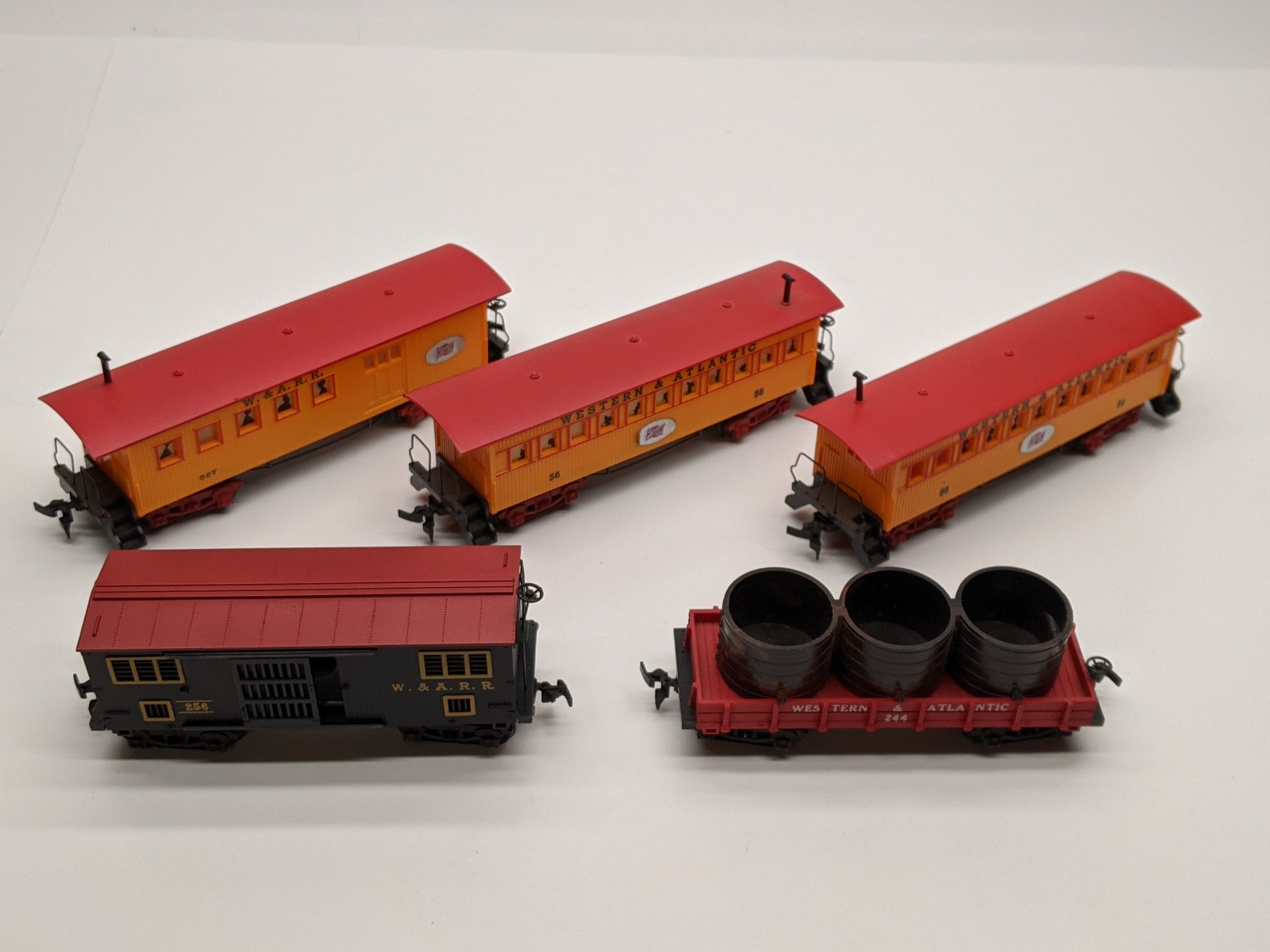 (Lot of 5) Tyco HO 1860 Rolling Stock - Western & Atlantic For Sale ...