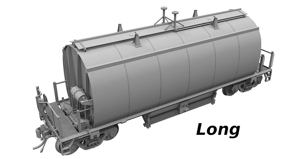 Rapido 143003-6 HO Short Barrel Ore Hopper - Canadian National / CN ...