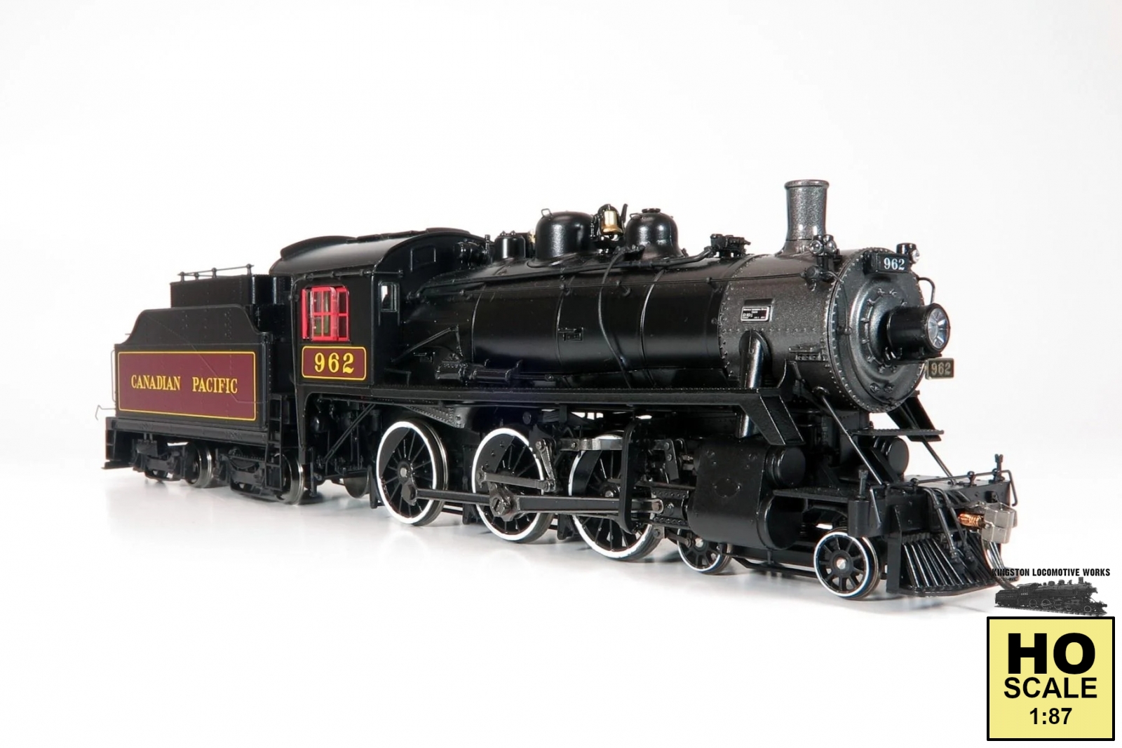 Rapido 602510 HO D10j 4-6-0 Canadian Pacific / CPR Maroon #962 - DCC ...