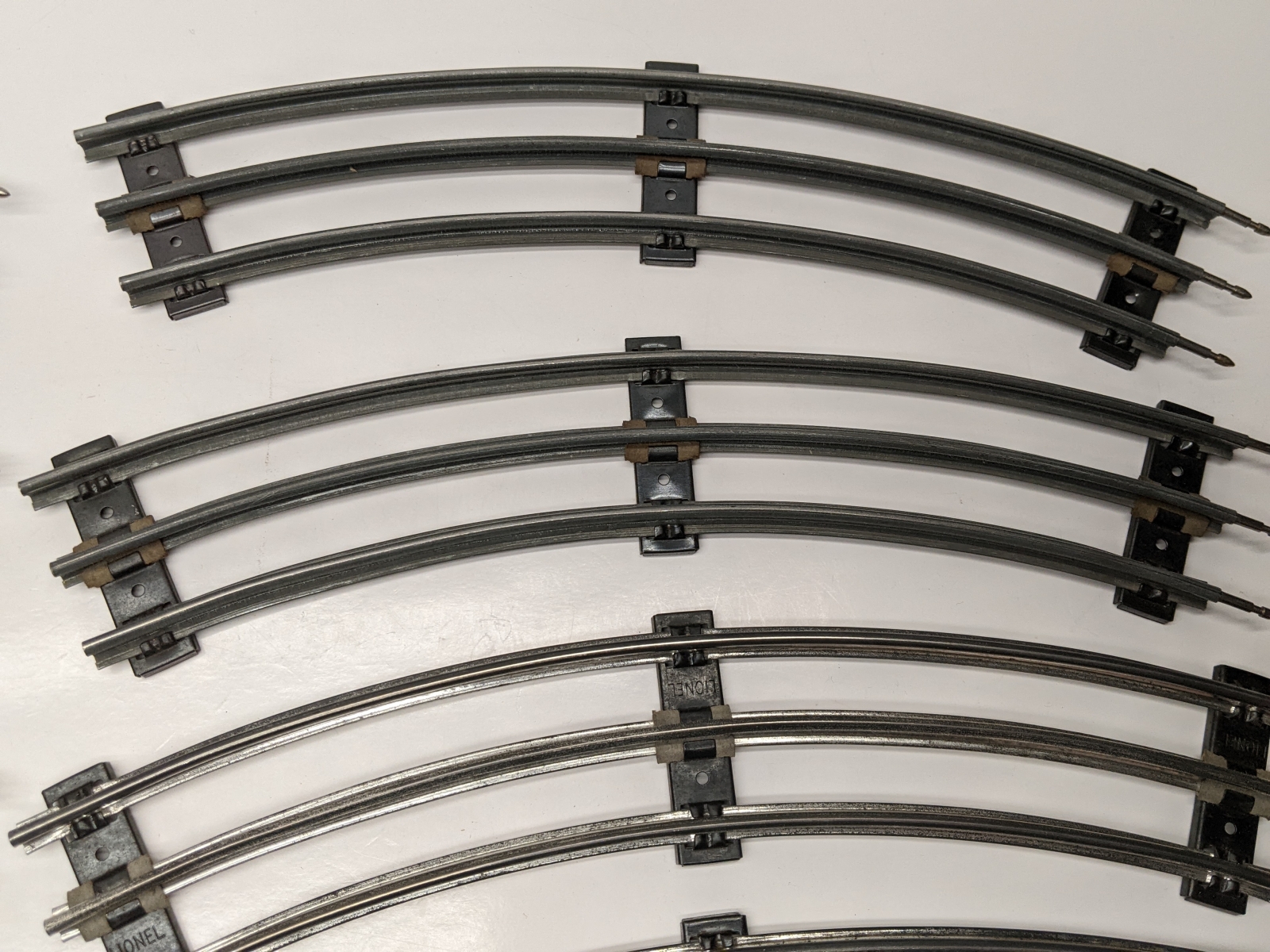 (Lot of 12) Lionel/Marx? O 3-Rail O-27 Curve Track Sections For Sale ...