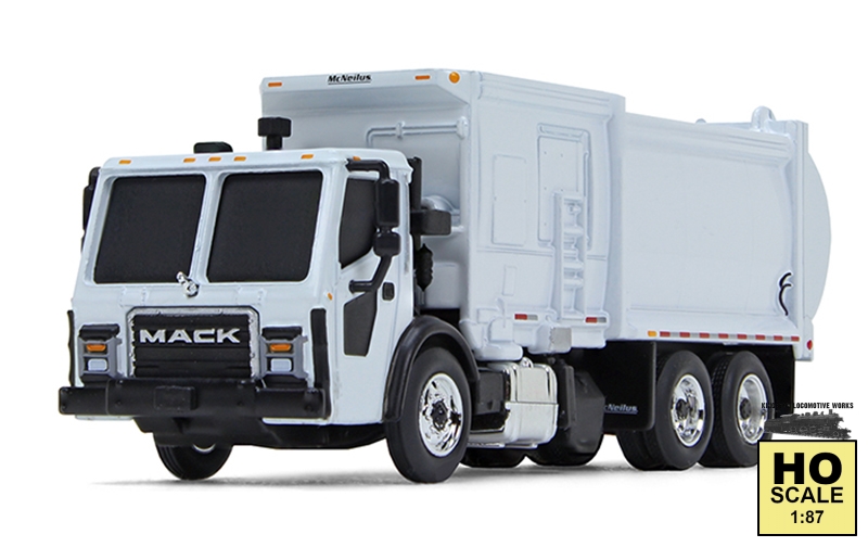 First Gear 80-0332 HO 1:87 Mack LR Refuse Truck w/ McNeilus ZR Side ...