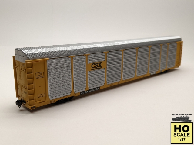 Walthers HO 89ft Auto Rack - CSX / Trailer Train TTX #ETTX 852328 For ...
