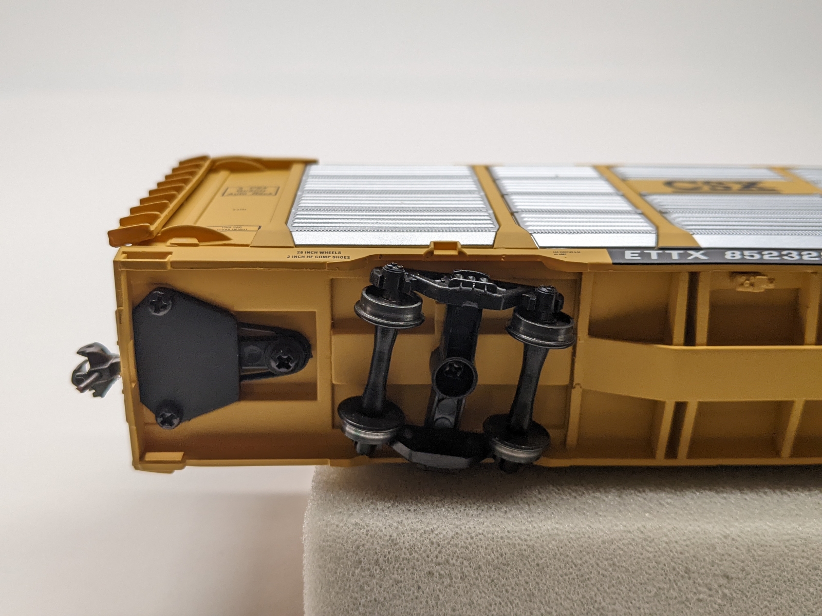 Walthers HO 89ft Auto Rack - CSX / Trailer Train TTX #ETTX 852328 For ...