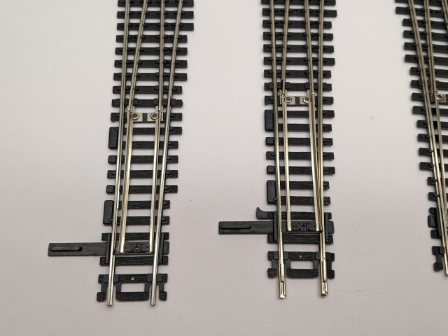 (Lot of 4) Atlas HO Code 100 #6 Custom-Line Turnouts (2x LH, 2x RH ...