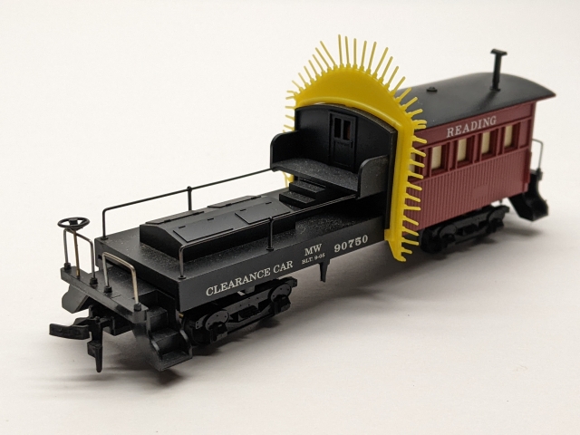 (Lot of 2) HO MOW Cars - Wedge Plow & Clearance Car - Lehigh Valley ...