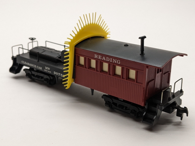 (Lot of 2) HO MOW Cars - Wedge Plow & Clearance Car - Lehigh Valley ...