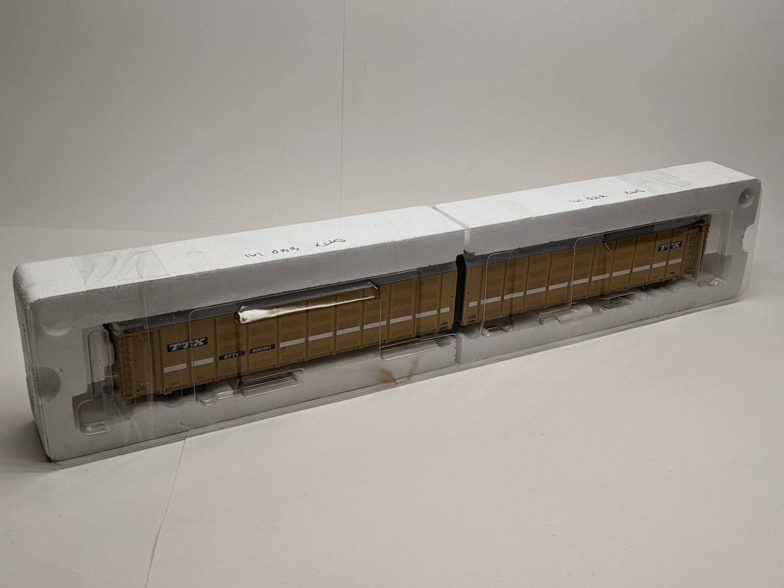 Atlas 6332-4 HO Articulated Auto Rack - TTX #BTTX 880191 For Sale ...