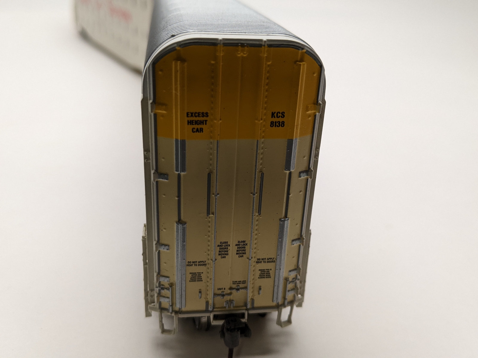 Athearn Genesis G4411 HO Articulated Auto Rack - Kansas City Southern ...