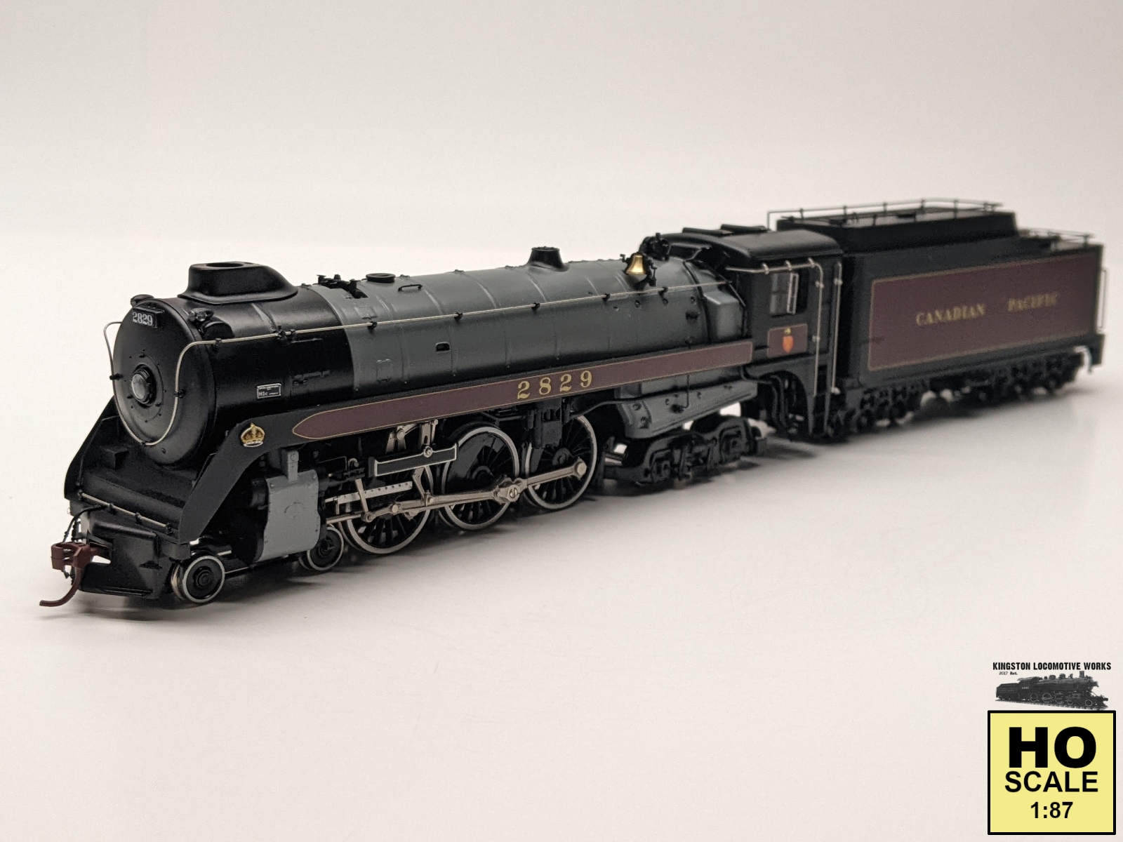 Rapido 600503 HO 4-6-4 H1c Royal Hudson - Canadian Pacific / CP #2829 ...