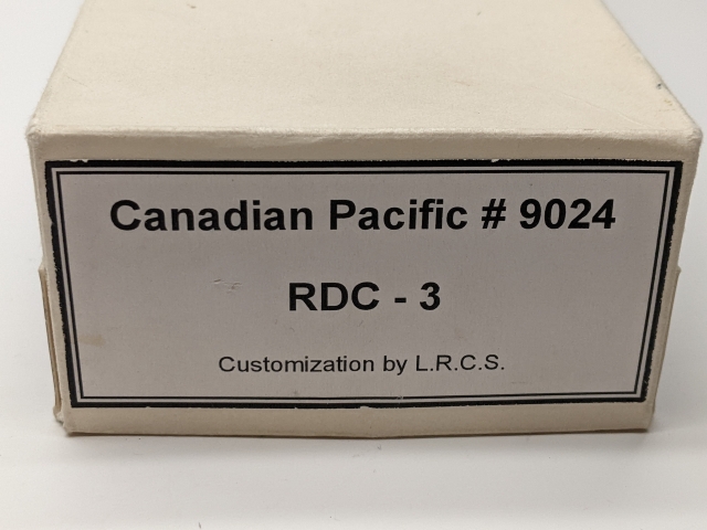 HO Budd RDC-3 - Canadian Pacific / CP #9024 For Sale -- Kingston ...