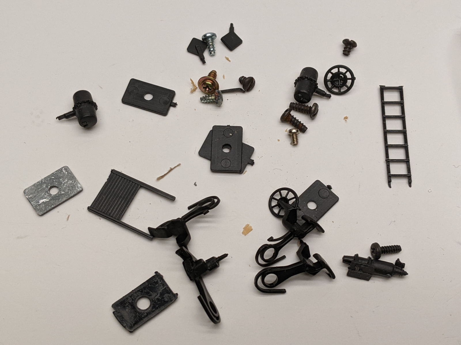 (Assortment Lot) HO Rail Joiners, Detail Parts, Couplers, etc For Sale ...