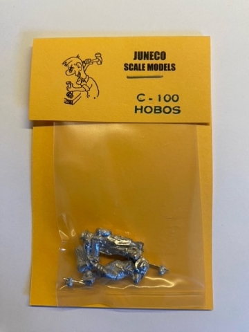 Juneco C-100 HO Hobos (Unpainted) - 3/pkg For Sale -- Kingston ...